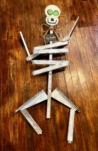DIY Upcycled Yard Skeleton - MiMi-a great name for grandma